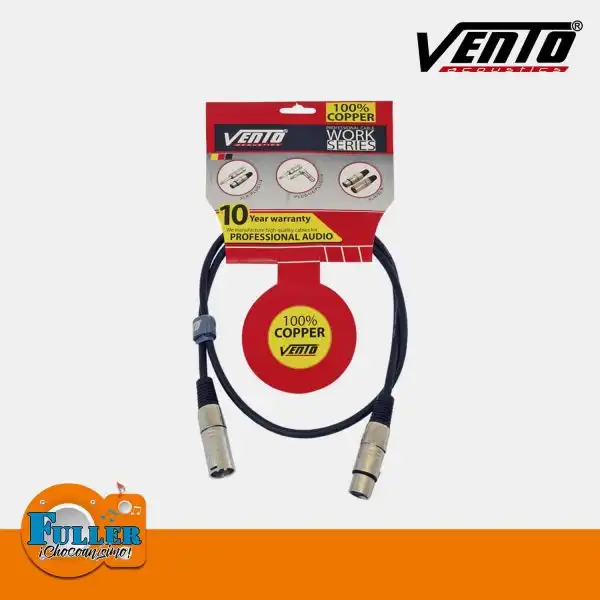 Cable Vento WORK1XLR Macho-Hembra - Almacenes Fuller